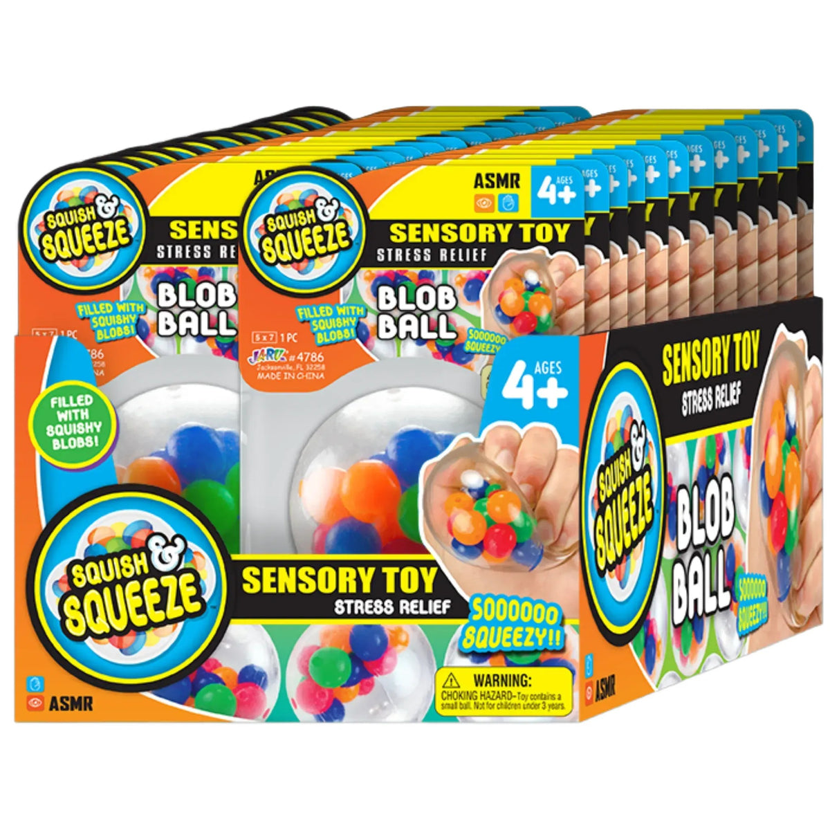 Squish And Squeeze Blob Ball Assorted – Toy Kingdom South Africa
