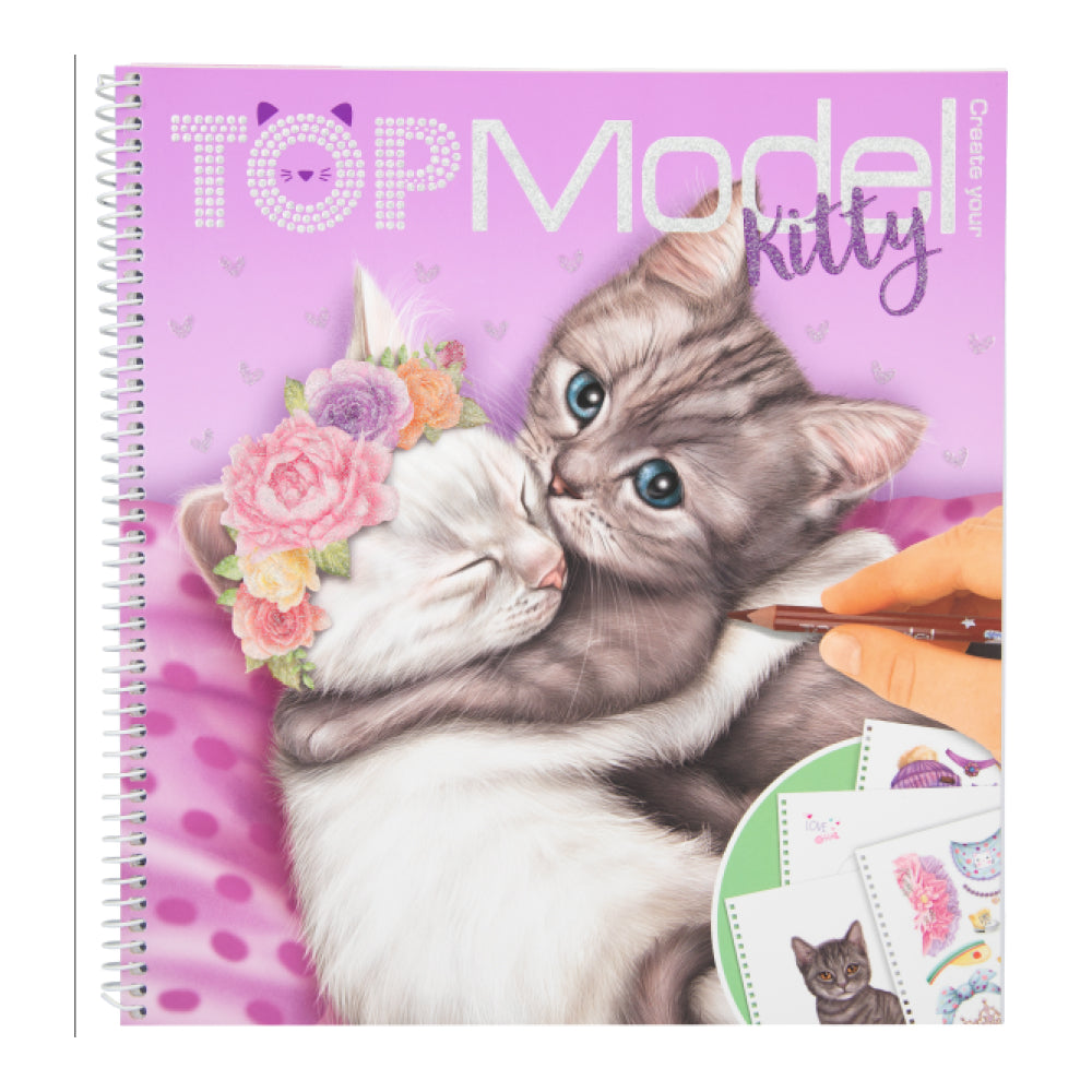 Top Model Kitty Colouring N Sticky Activity – Toy Kingdom South Africa