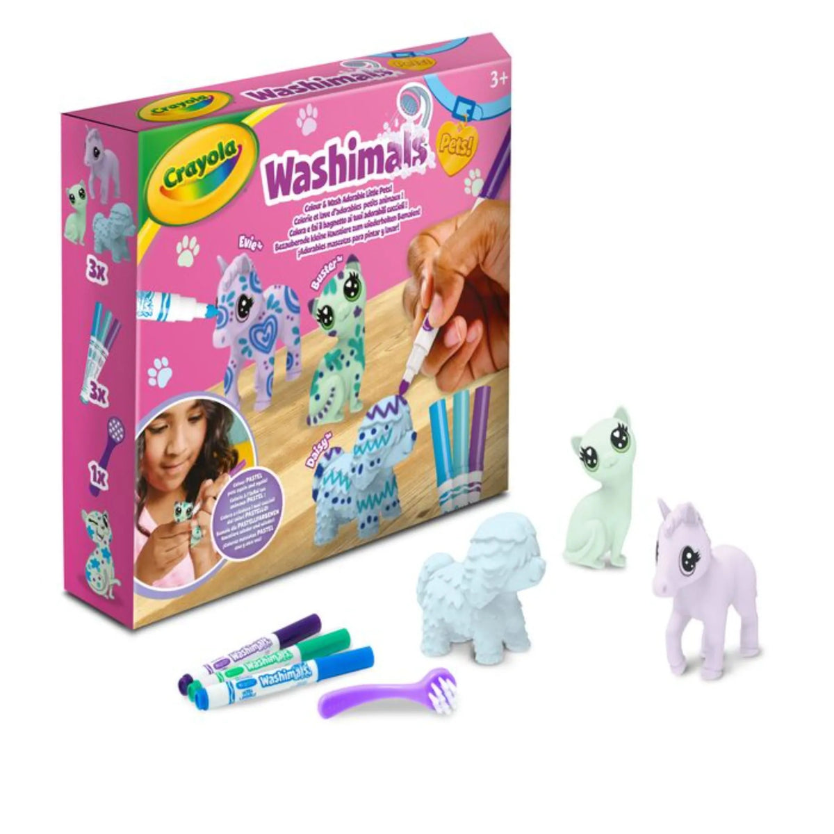 Crayola Washimals Pastel Pets 3 Pack – Toy Kingdom South Africa