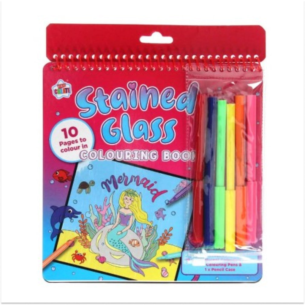 Stained Glass Pad And Pens – Toy Kingdom South Africa