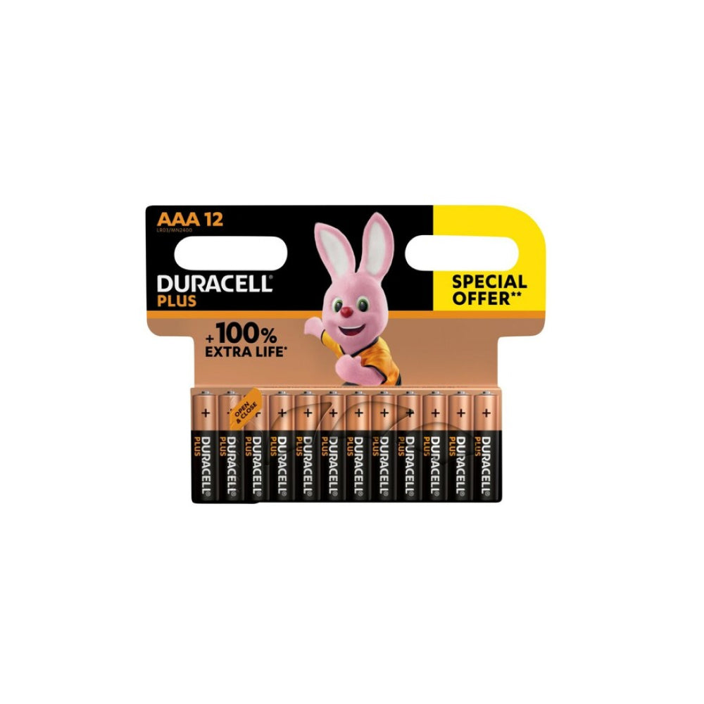 Duracell Mainline Plus Aaa 12S – Toy-Kingdom-South-Africa