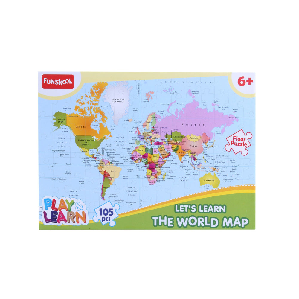 Funskool World Map – Toy Kingdom South Africa
