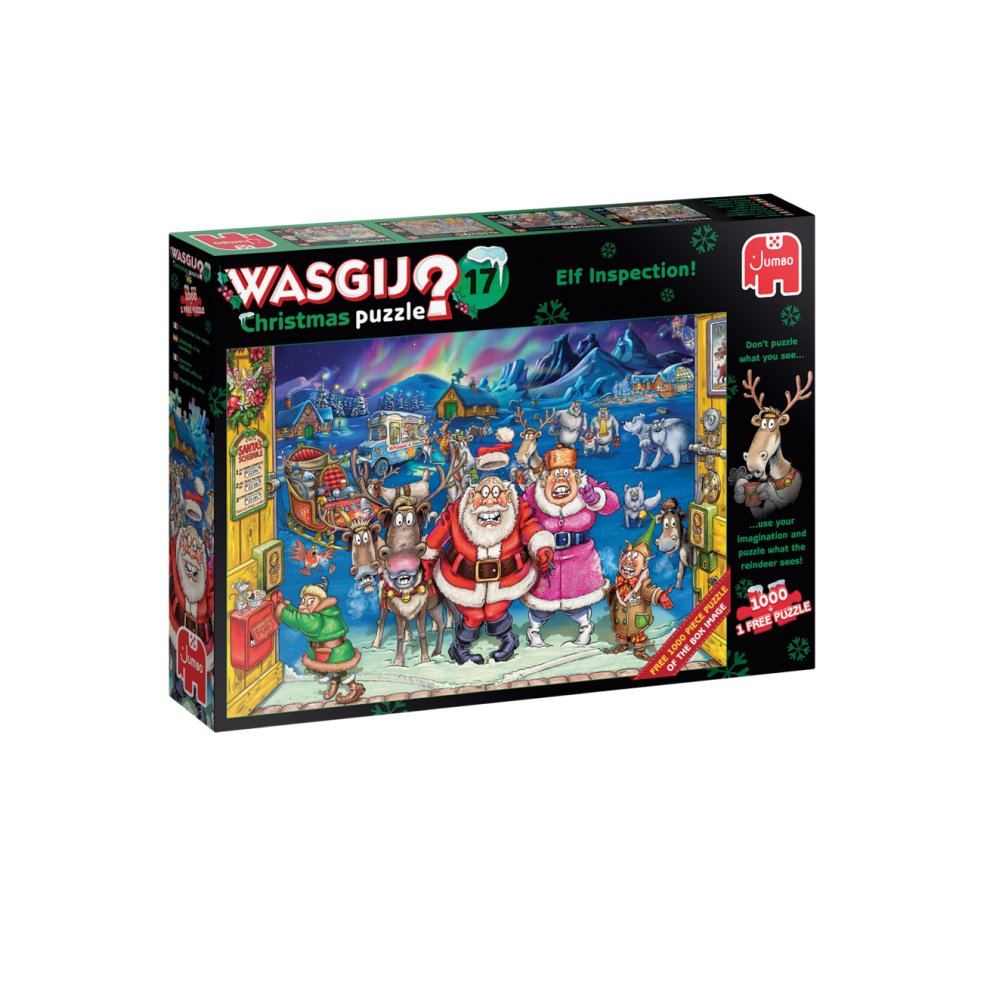 Jumbo Wasgij Christmas Elf Inspection – Toy Kingdom South Africa