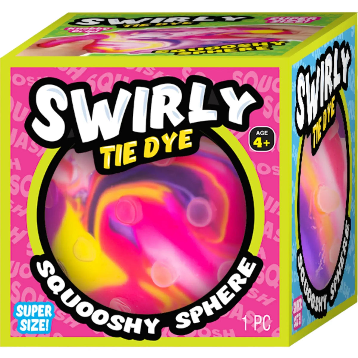 Swirly Tie Dye Sphere Assorted – Toy Kingdom South Africa