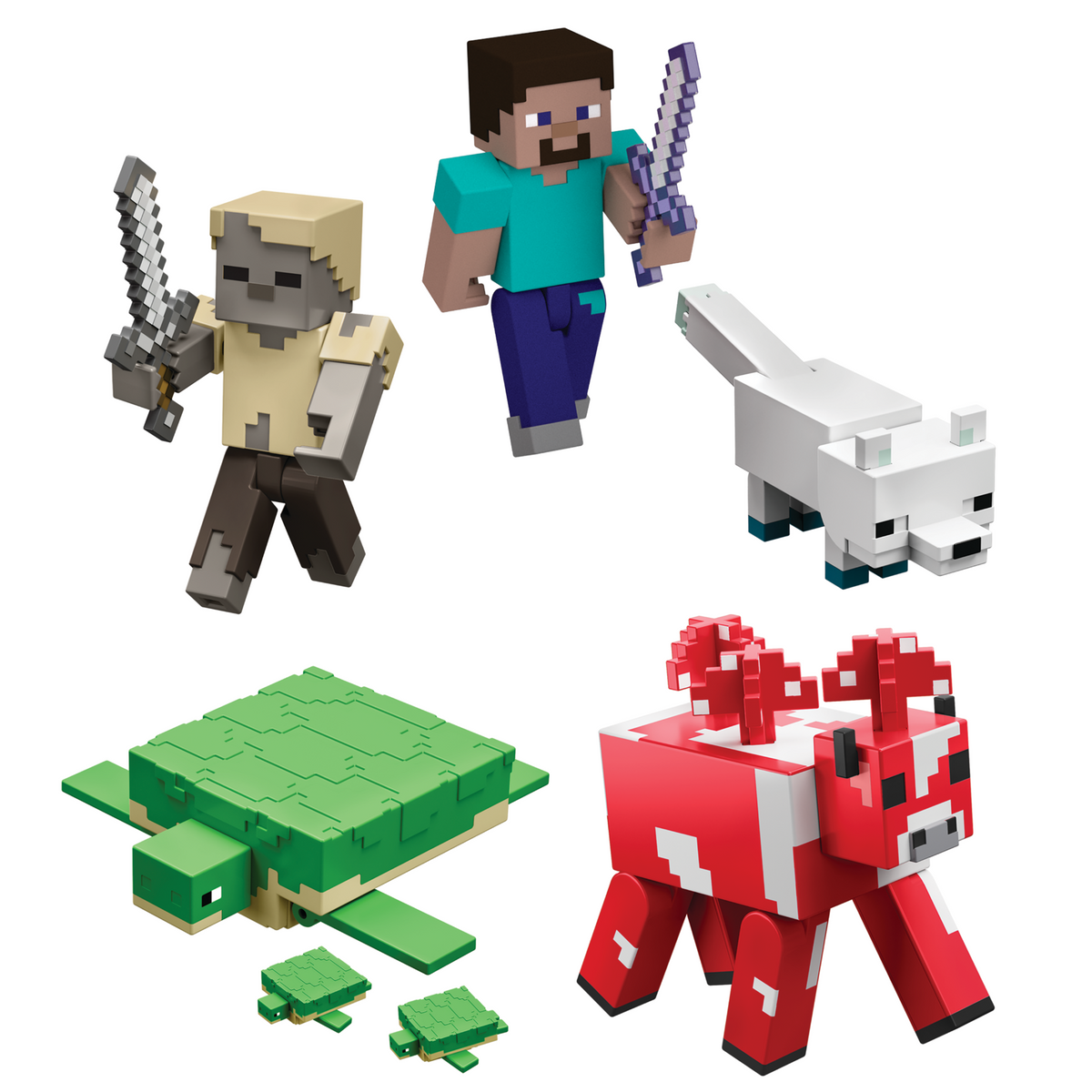 Minecraft Craft-A-Block Assortment Figures – Toy Kingdom South Africa