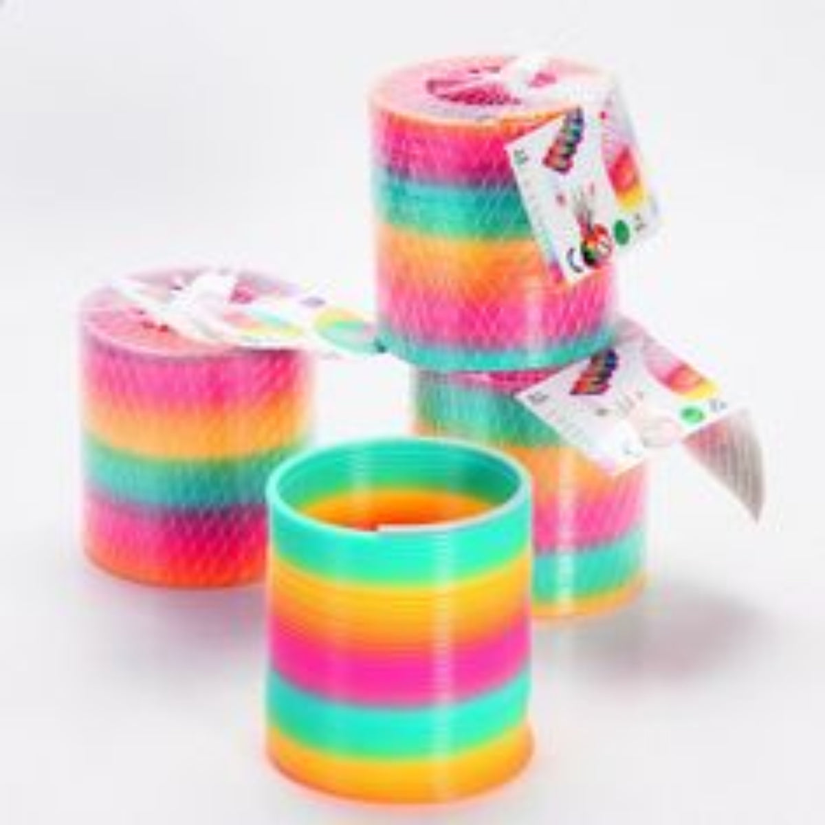 Rainbow Slinky Plastic 14cm – Toy Kingdom South Africa