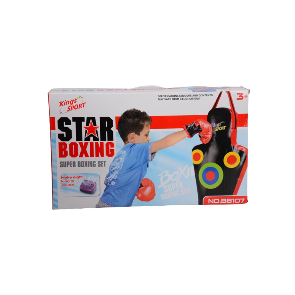 Target Punch Bag W Sound And Gloves – Toy Kingdom South Africa