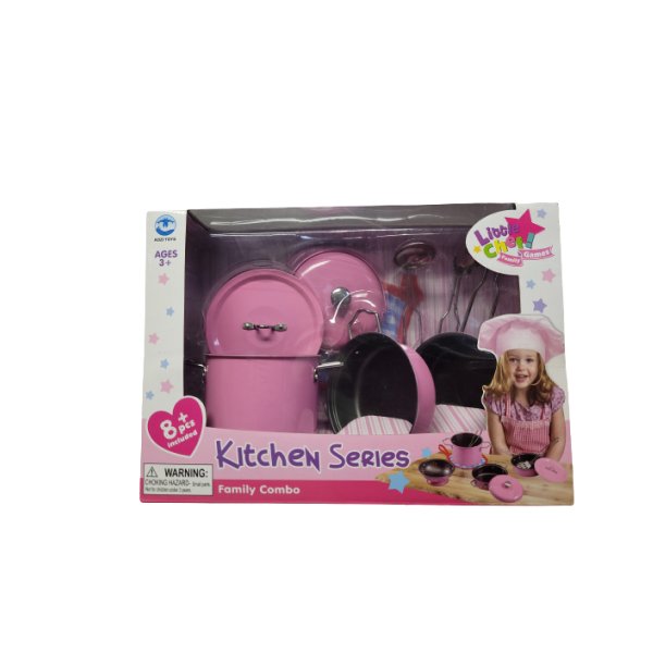 Aozi Kitchen Play Set Pink – Toy Kingdom South Africa