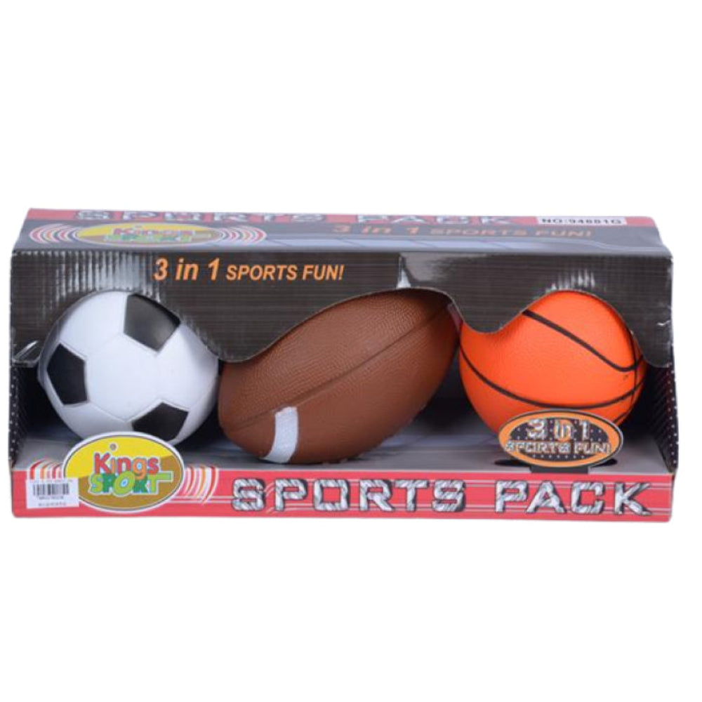 Multi Ball Sport Pack 3in1 – Toy Kingdom South Africa