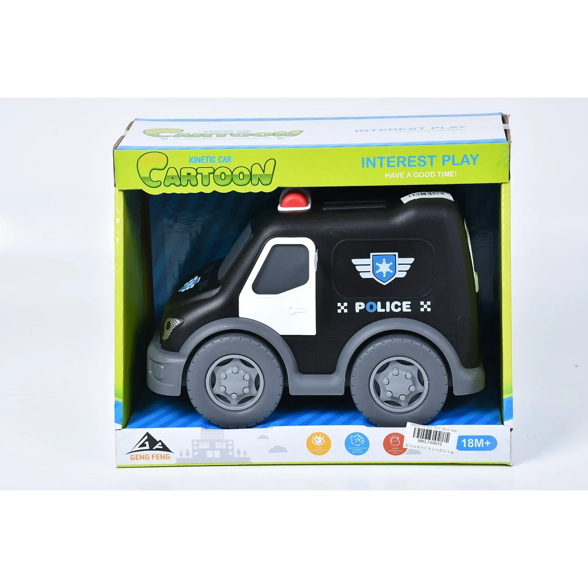 Geng Feng Kinetic Police Car – Toy Kingdom South Africa