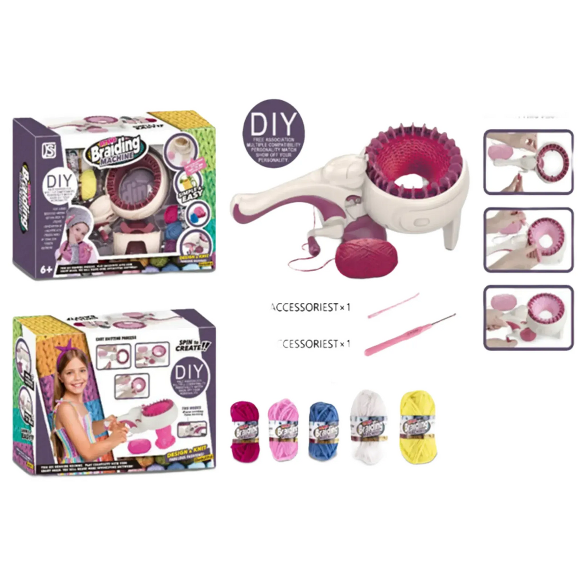 DIY Braiding Machine – Toy-Kingdom-South-Africa