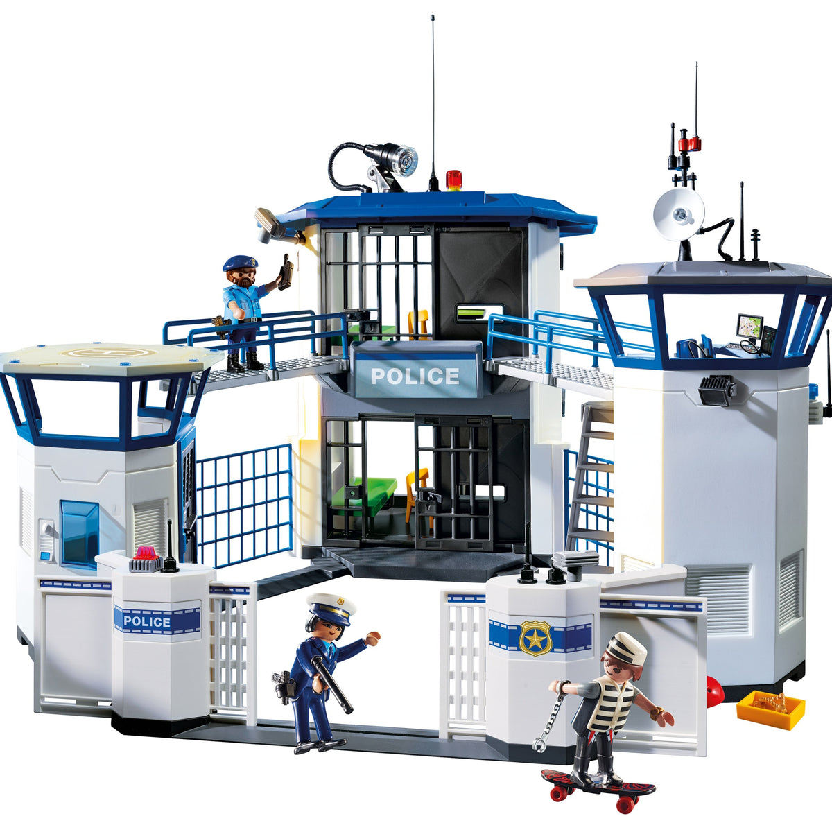 Playmobil Police Command Center With Prison -256 Pieces – Toy Kingdom ...