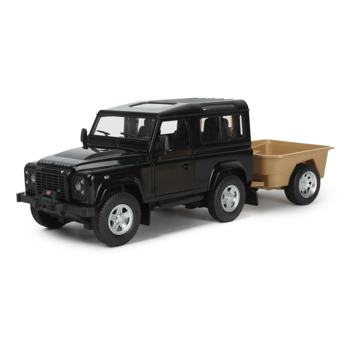 Rastar R/C 1:14 Land Rover W Trailer Black – Toy Kingdom South Africa