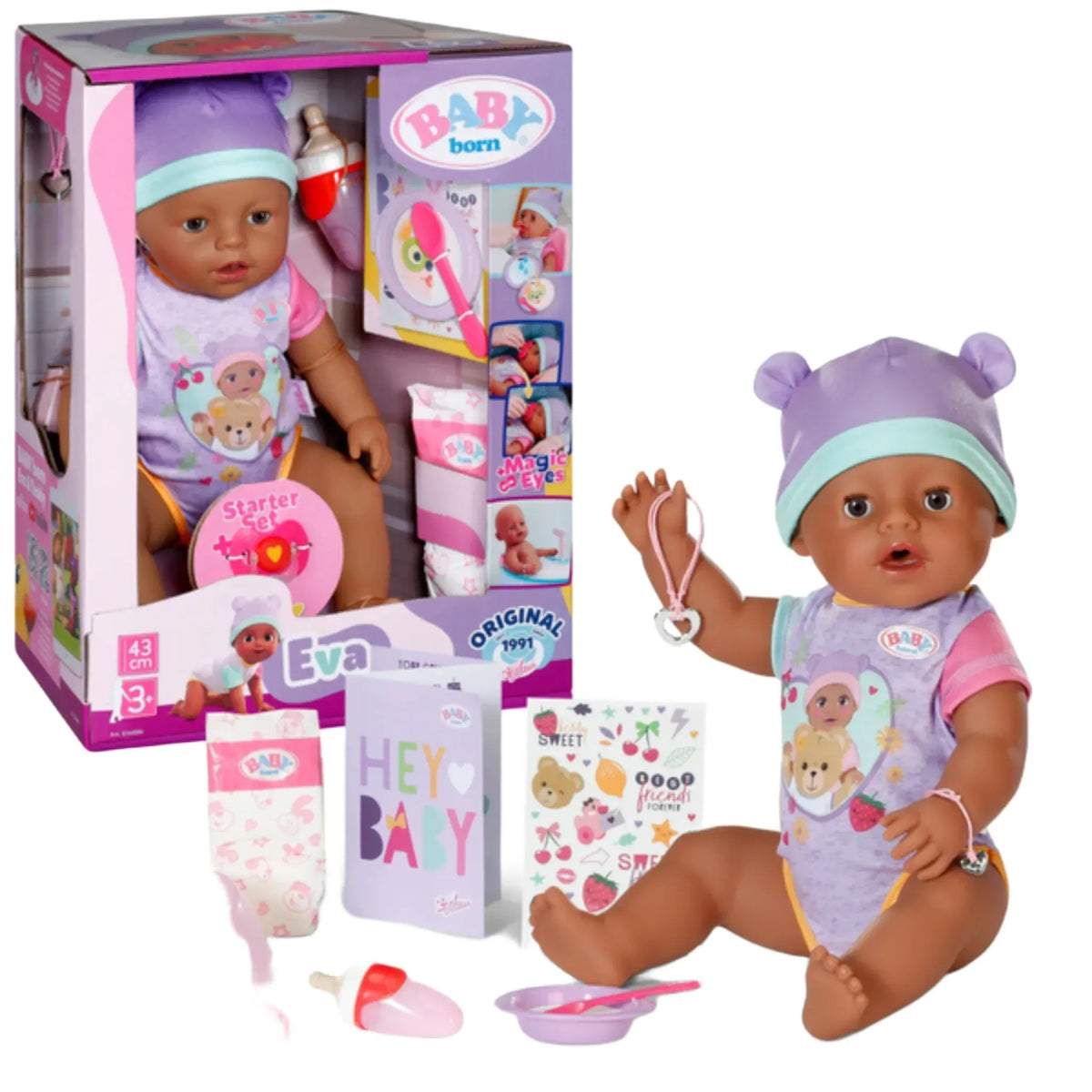 Baby Born Eva 43cm Doll – Toy Kingdom South Africa