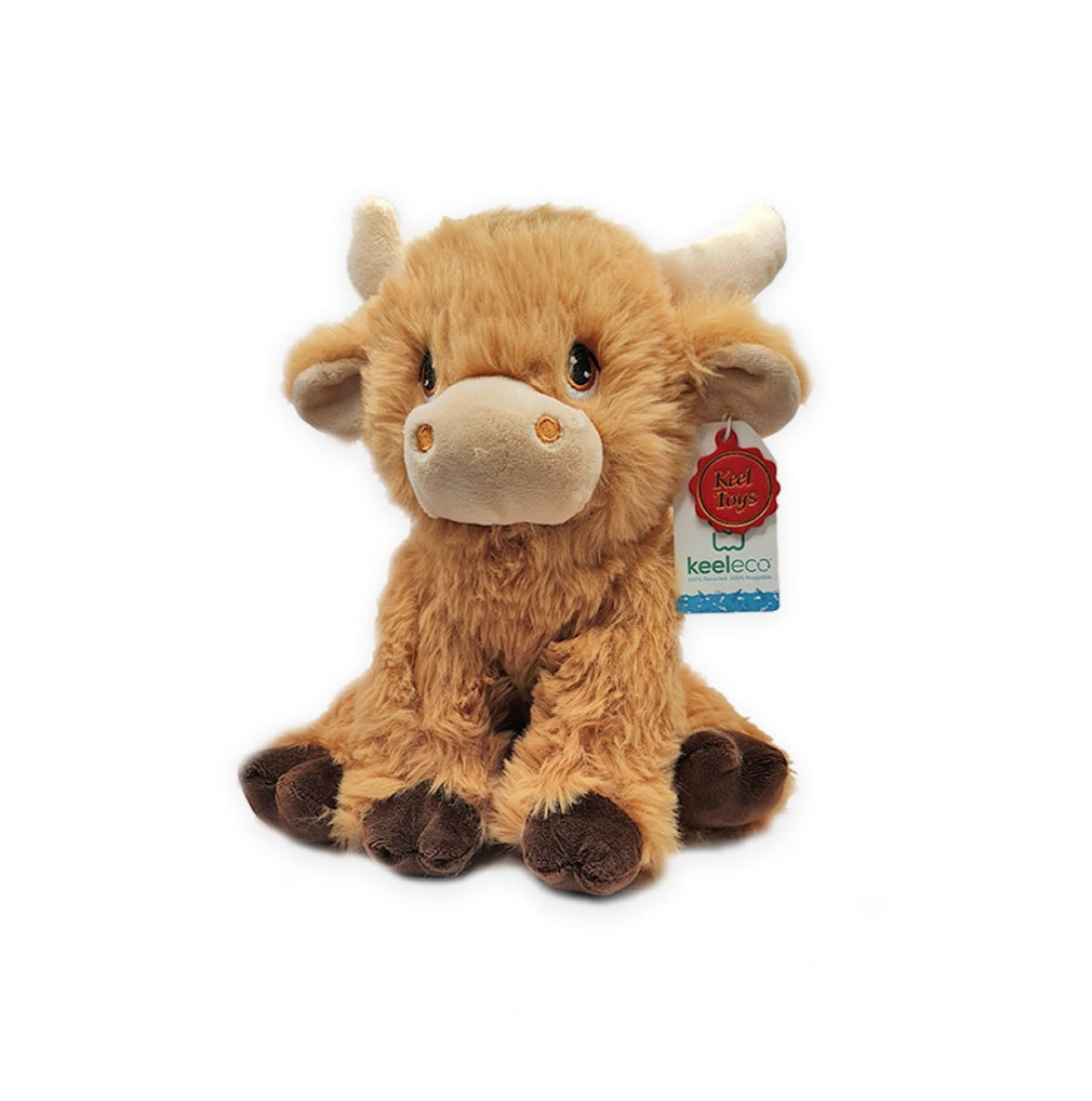 25Cm Keeleco Shaggy Cow – Toy Kingdom South Africa