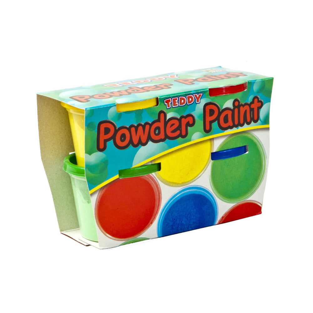 Teddy Neon Powder Paint Pots 4 x 100g – Toy Kingdom South Africa