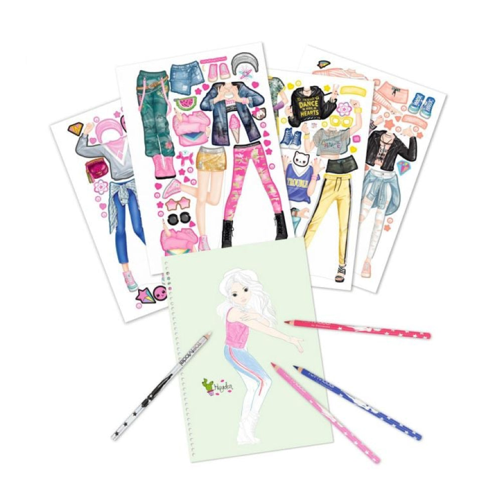 Top Model Dance Colouring And Sticker Book – Toy Kingdom South Africa