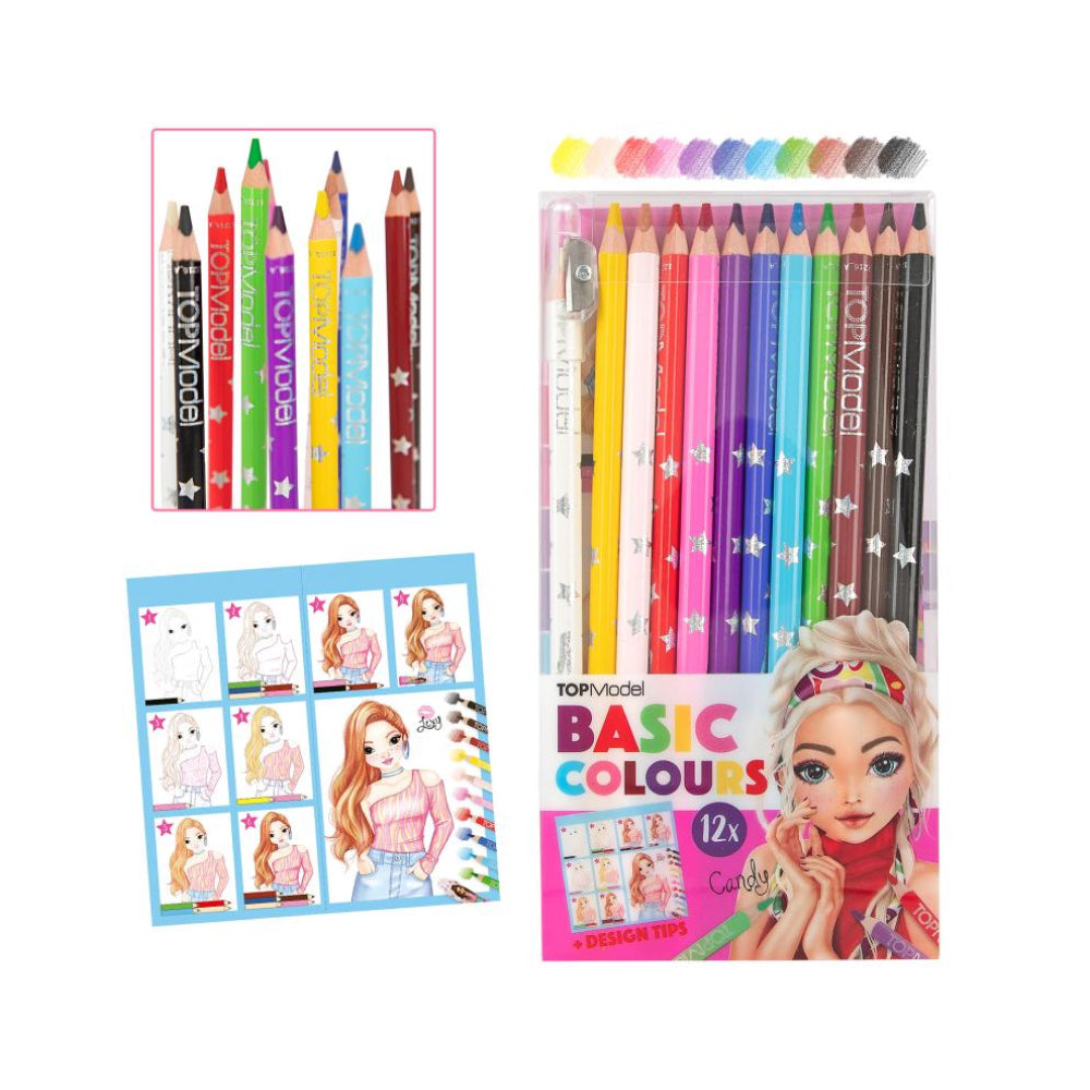 Top Model Colouring Pencils 12 – Toy Kingdom South Africa