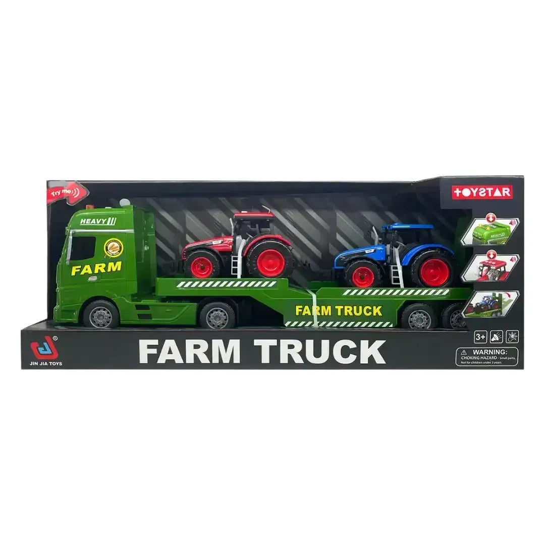 Toystar 1/12 Scale Transporter With 2 Tractors – Toy Kingdom South Africa