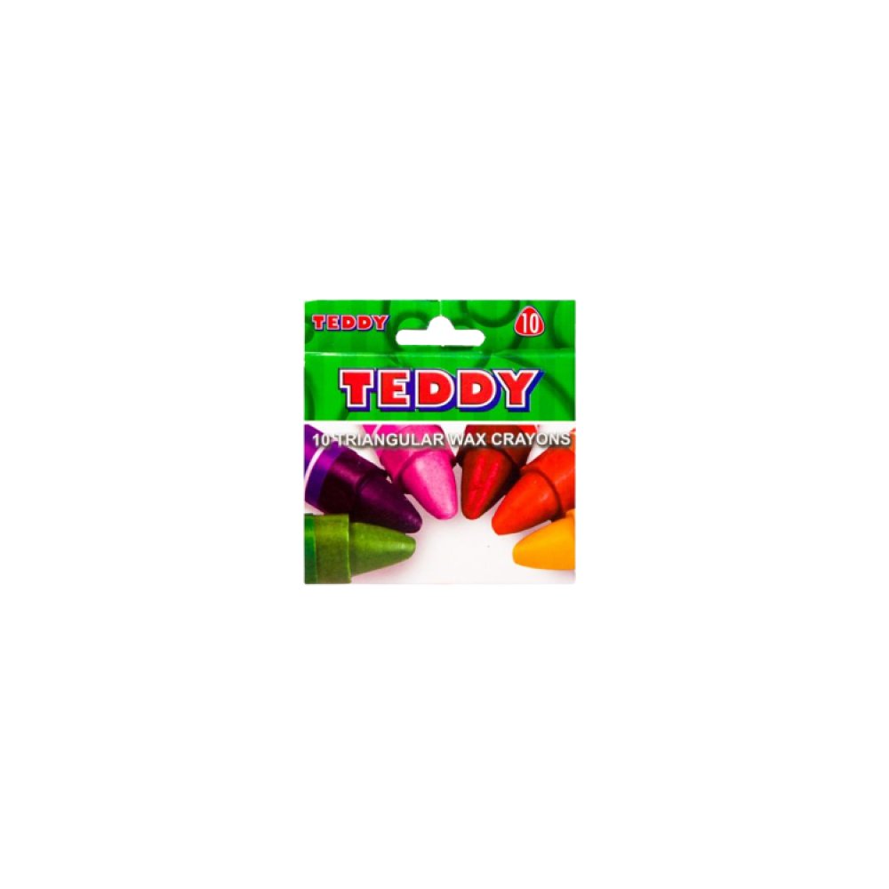 Teddy Teddy Triangular Wax Crayons – Toy Kingdom South Africa