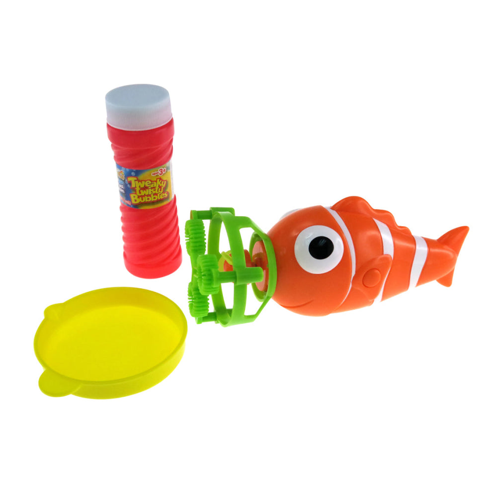 Toy fish that blows bubbles store