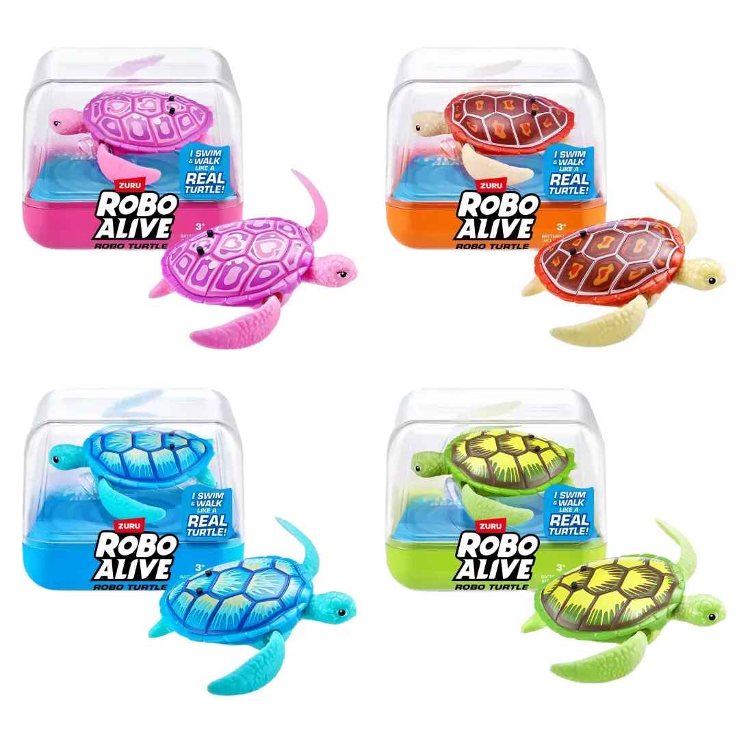 Robo Alive Robo Turtle Swimming Series 2 Assorted – Toy Kingdom South ...